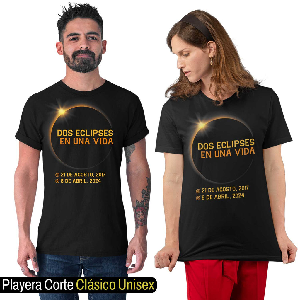 Playera Dos Eclipses En Una Vida