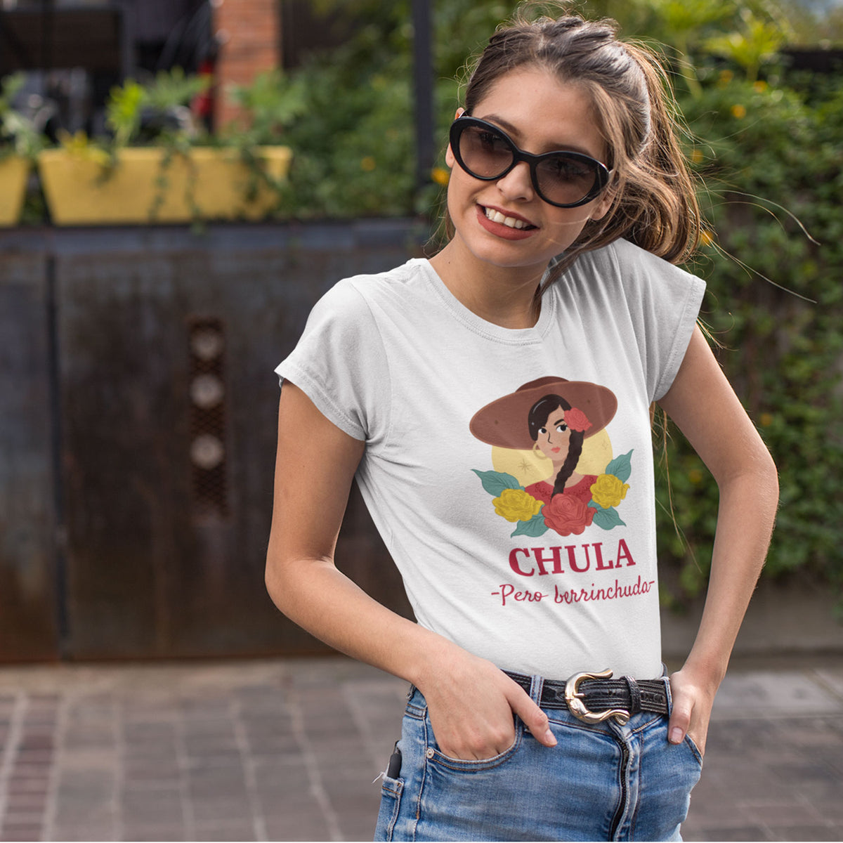 Playera Chula Pero Berrinchuda