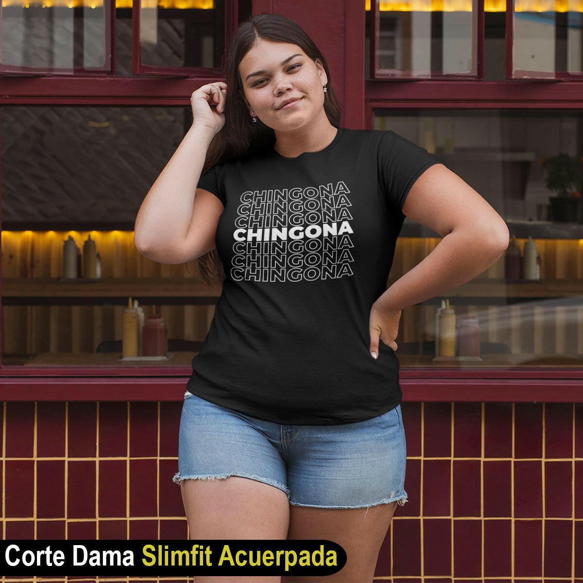 Playera Chingona Chingona Chingona