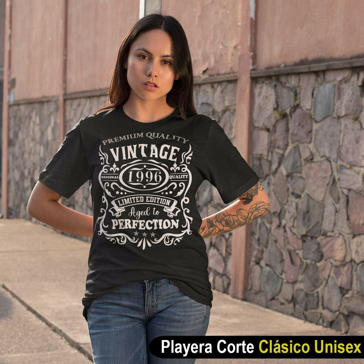 Playera Premium Quality Vintage Limited Edition Aged To Perfection
