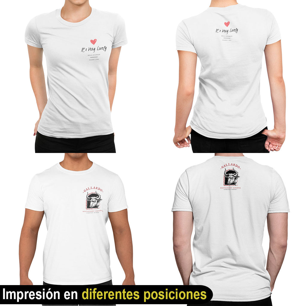 Playera Imprime Tu Logo o Marca En Una Playera
